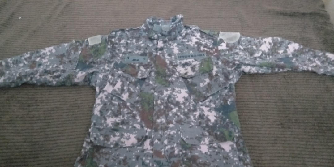 ROK Army (Korean Army) digital camo, Men's Fashion, Tops & Sets, Formal ...