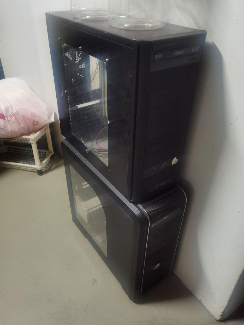 Salvaged ATX Desktop PC Casing, Computers & Tech, Desktops on Carousell