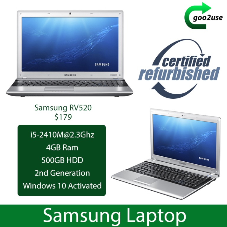 Samsung 15.6" RV520 i5-2410M@2.3Ghz Laptop, Computers & Tech, Laptops ...