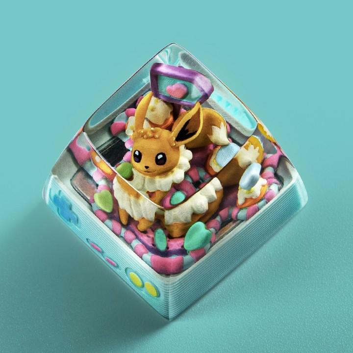 S-Craft Eevee Artisan Keycaps scraft s scraft pokemon keycaps ...