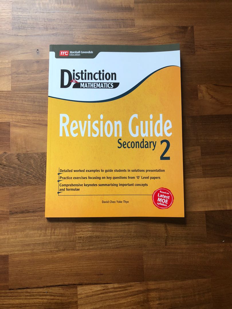 Sec 2 Math Revision Guide, Hobbies & Toys, Books & Magazines ...