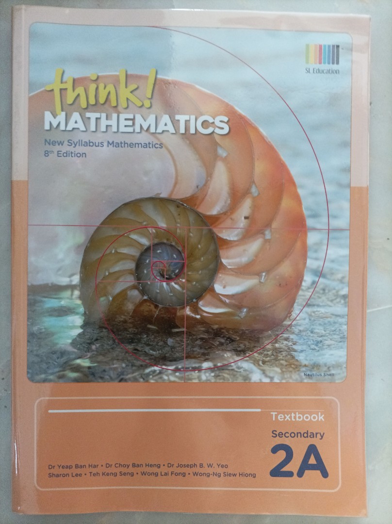 Secondary 2 Math Textbook, Hobbies & Toys, Books & Magazines, Textbooks ...