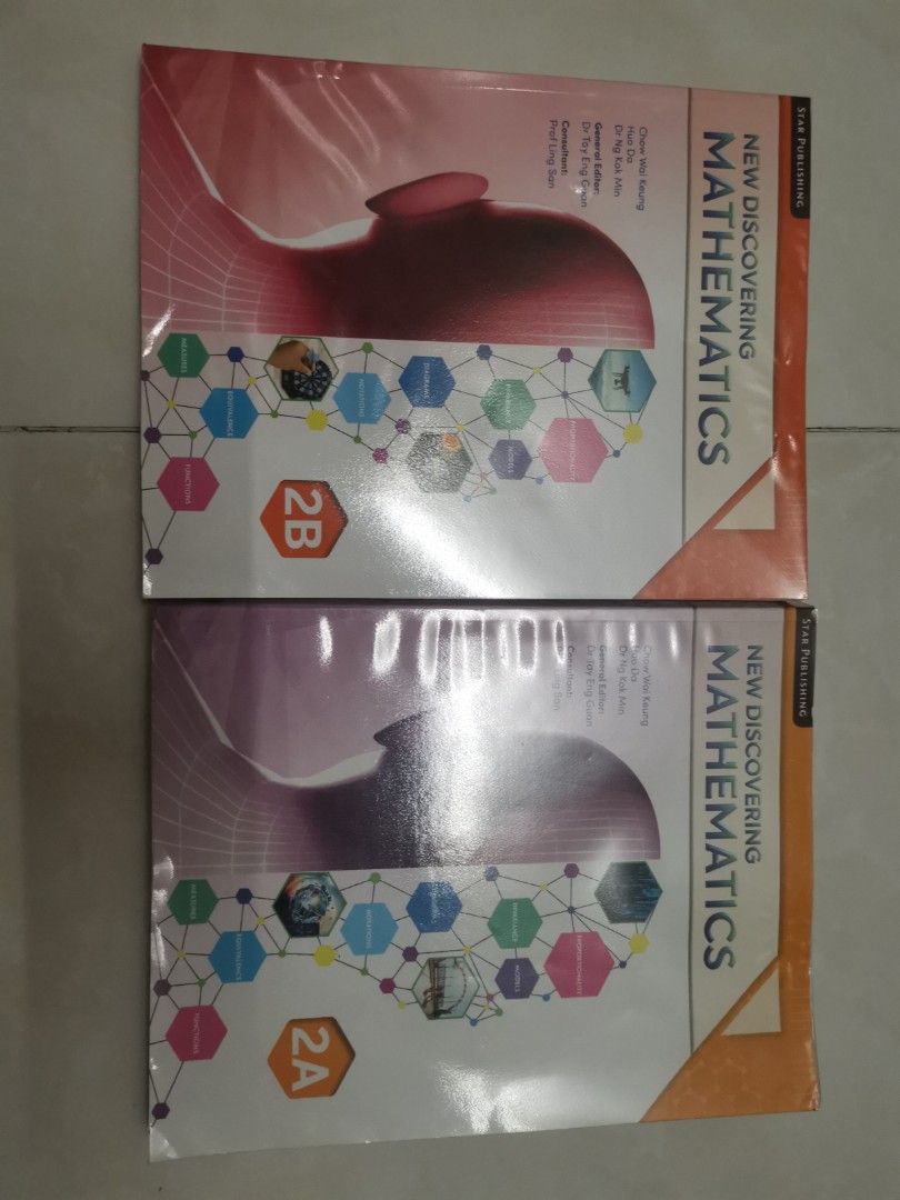 Secondary 2A and 2B math textbooks, Hobbies & Toys, Books & Magazines ...