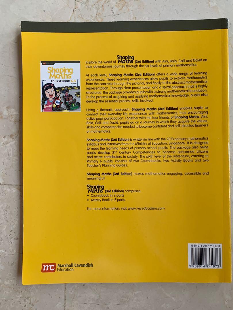 Shaping Maths Coursebook 6A, Hobbies & Toys, Books & Magazines ...