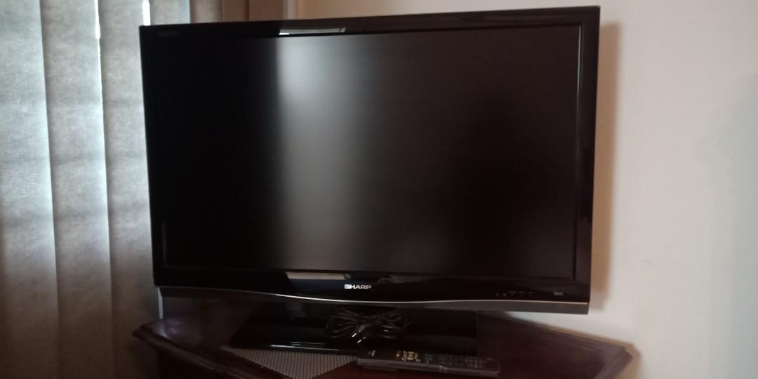 Sharp Aquos LC-37A65M 37-inch LCD TV, TV & Home Appliances, TV ...