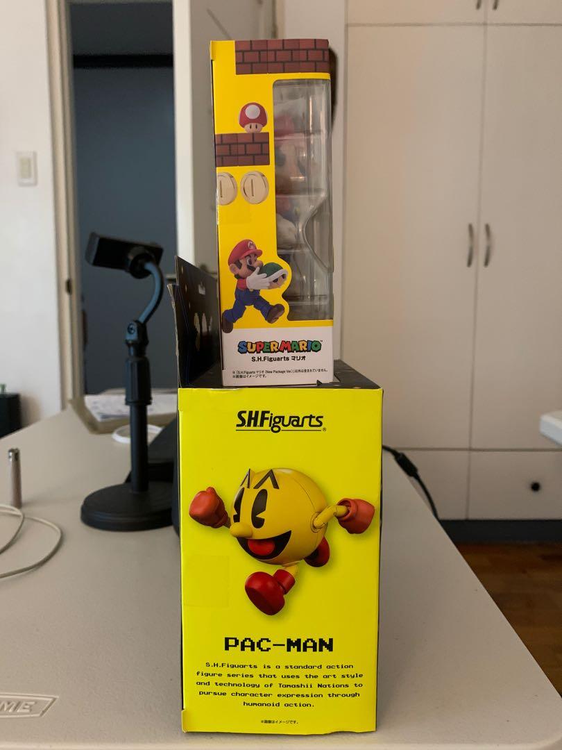SHF Mario and Pac-man set, Hobbies & Toys, Toys & Games on Carousell