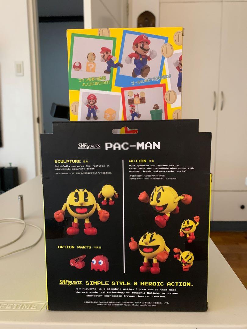 SHF Mario and Pac-man set, Hobbies & Toys, Toys & Games on Carousell