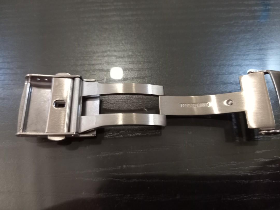 Solid milled clasp for dive watch 22mm, Luxury, Watches on Carousell