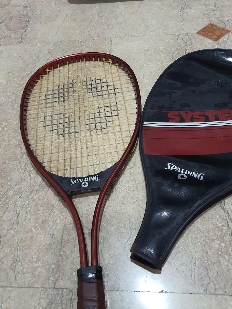 Vintage Spalding Tennis Racquet, Sports Equipment, Sports & Games ...