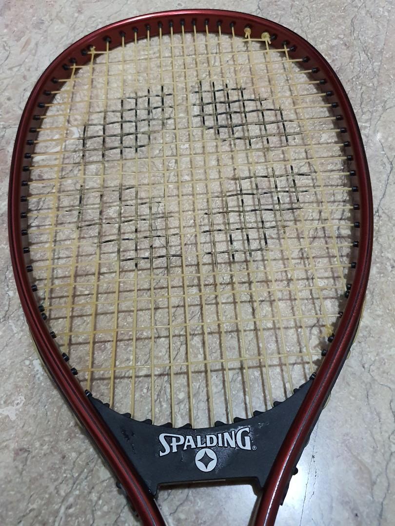 Vintage Spalding Tennis Racquet, Sports Equipment, Sports & Games ...