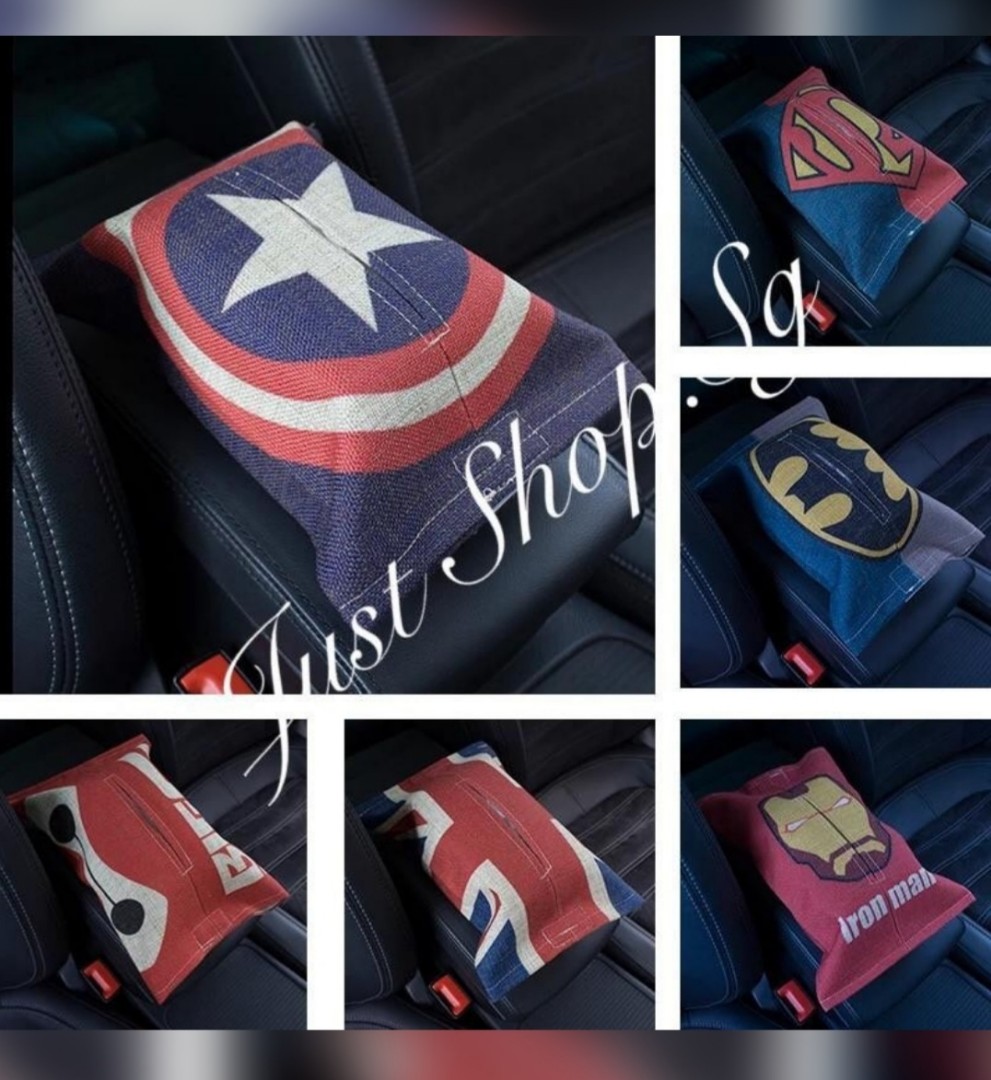 Superhero Tissue Cover, Furniture & Home Living, Home Improvement ...