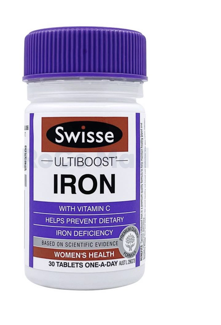 Swisse Iron Supplements , Health & Nutrition, Health Supplements ...