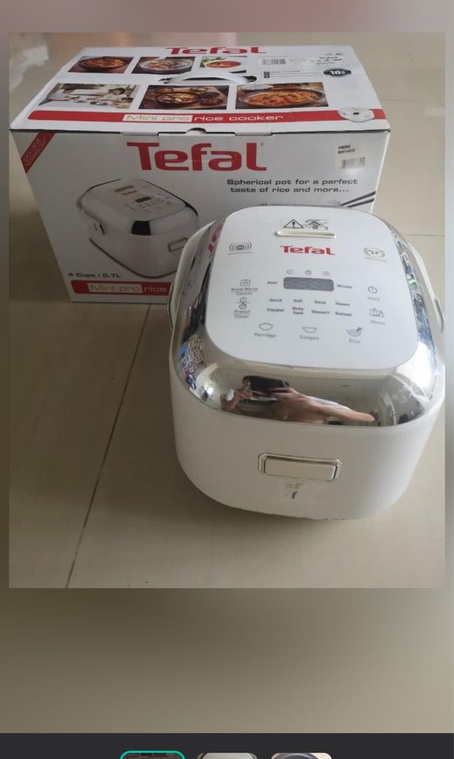 Tefal mini pro rice cooker, TV & Home Appliances, Kitchen Appliances ...