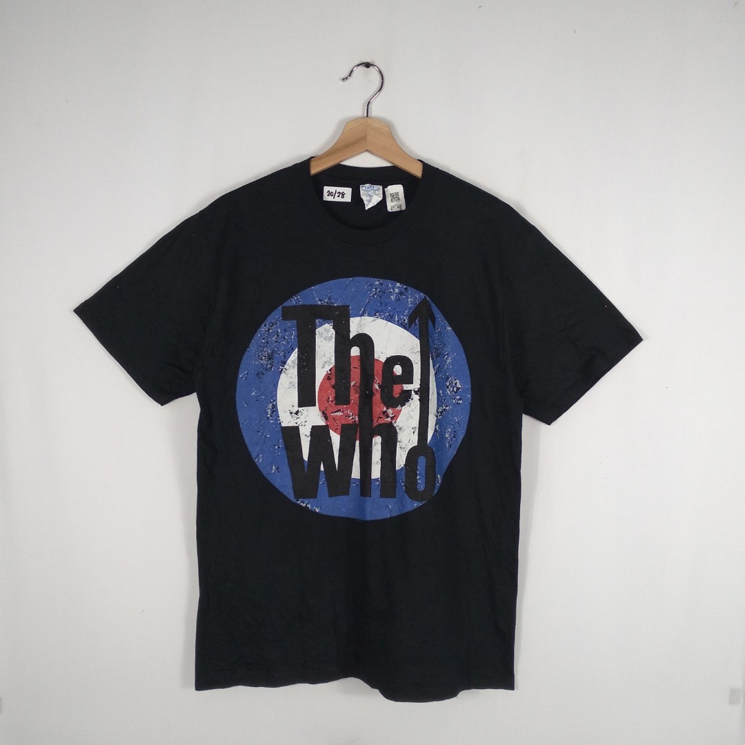 THE WHO TARGET LOGO, Men's Fashion, Tops & Sets, Tshirts & Polo Shirts ...