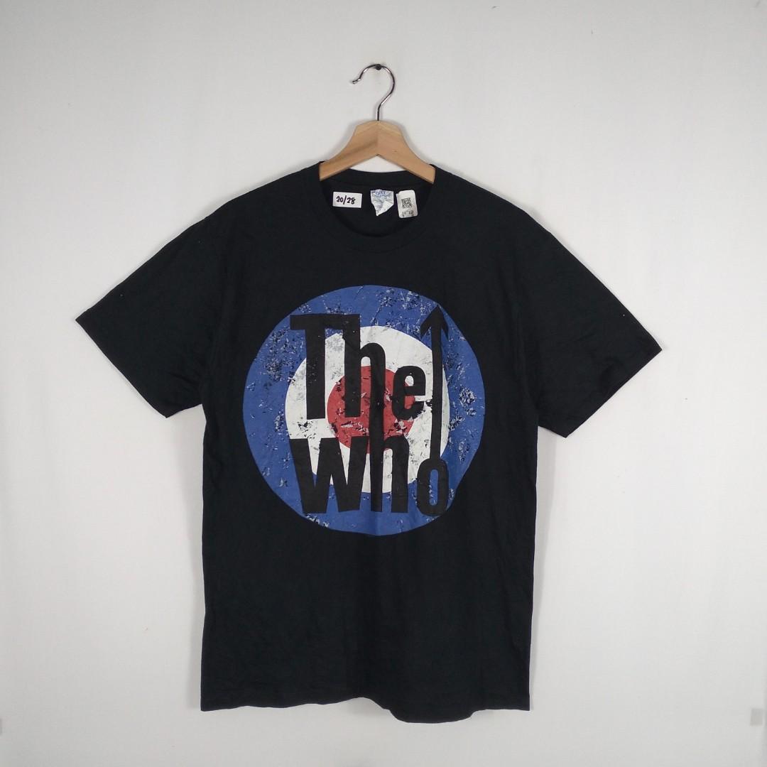 THE WHO TARGET LOGO, Men's Fashion, Tops & Sets, Tshirts & Polo Shirts ...