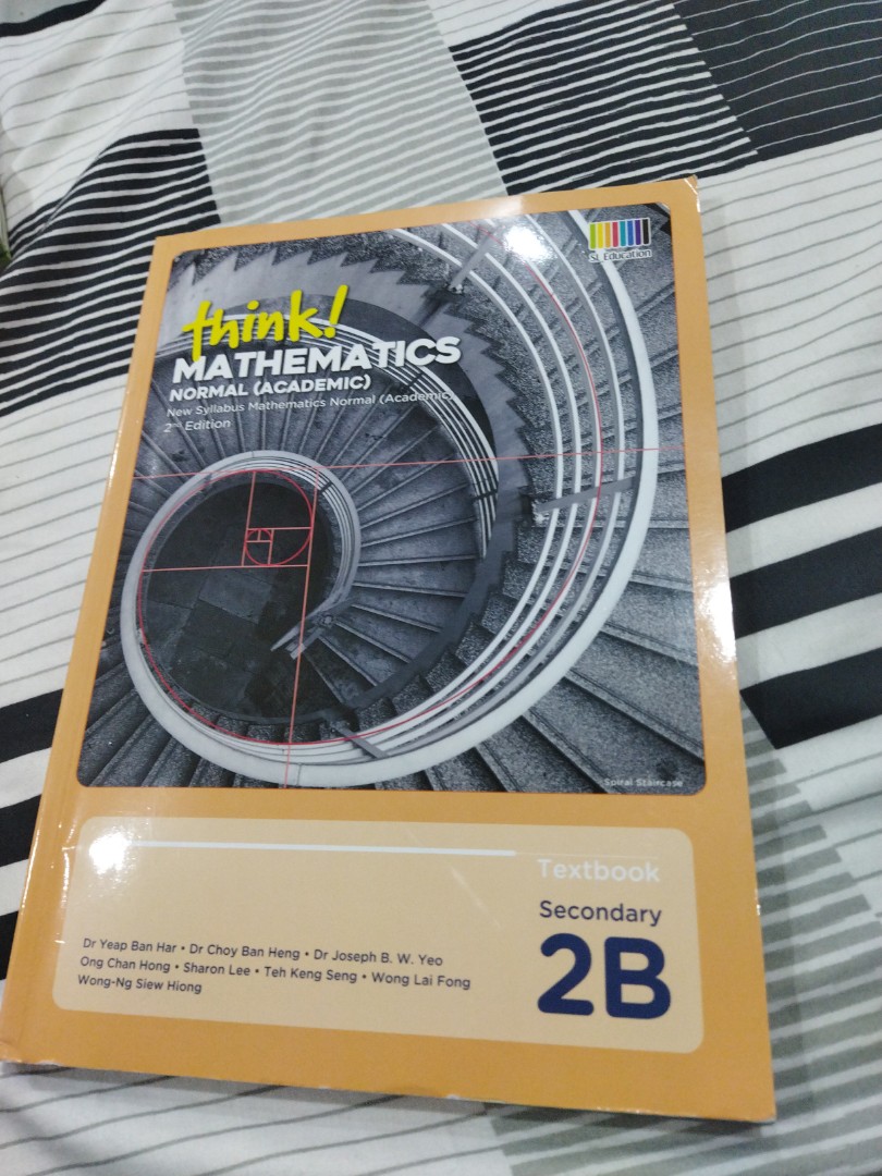 Think Mathematics 2b textbook, Hobbies & Toys, Books & Magazines ...