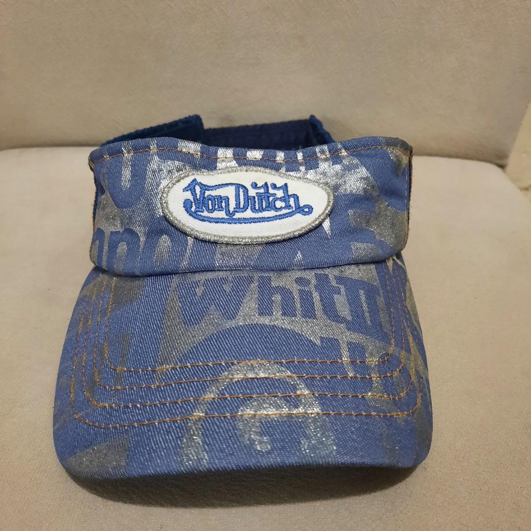 TOPI BOLONG GOLF VON DUTCH, Fesyen Pria, Aksesoris, Topi di Carousell