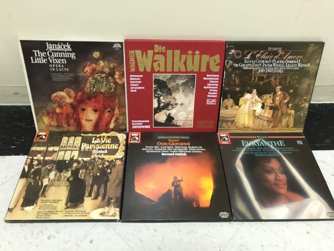 Traditional Western Classical Opera LPs Box Set, Audio, Other Audio ...