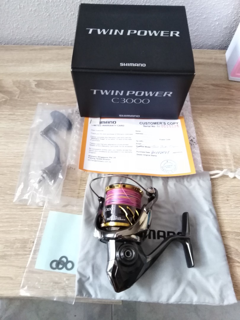 Twinpower c3000 (shimano), Sports Equipment, Fishing on Carousell