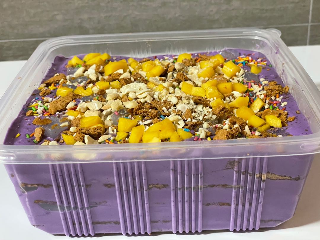 Ube Graham Overload, Food & Drinks, Chilled & Frozen Food on Carousell