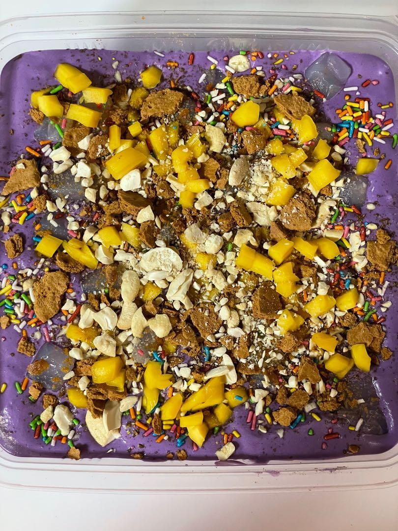 Ube Graham Overload, Food & Drinks, Chilled & Frozen Food on Carousell