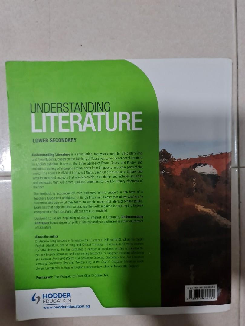 Understanding Literature Lower Secondary Hobbies Toys Books Understanding Literature Lower Secondary Hobbies Toys Books