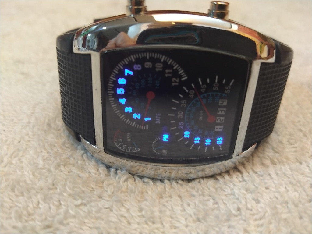 Unisex LED Wrist Watch, Men's Fashion, Watches & Accessories, Watches ...