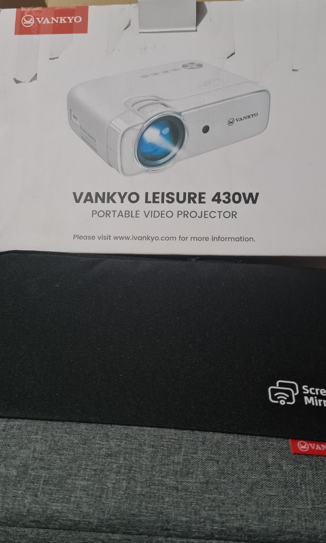 Vankyo projector, TV & Home Appliances, TV & Entertainment, Projectors ...