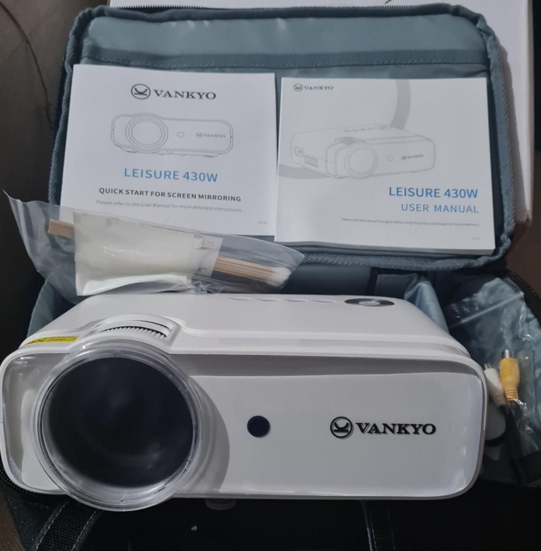 Vankyo projector, TV & Home Appliances, TV & Entertainment, Projectors ...