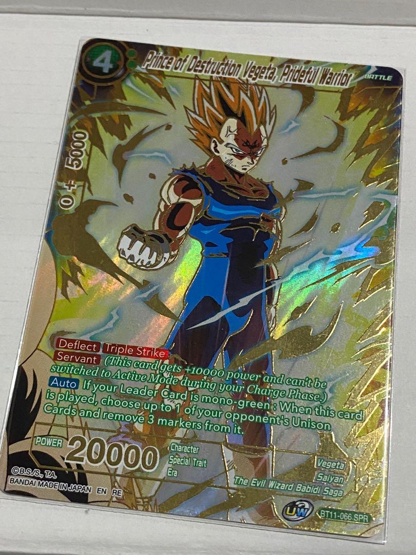 Vegeta Collectible Cards, Hobbies & Toys, Toys & Games on Carousell