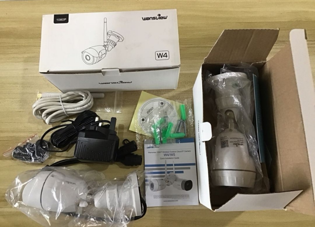 Wansview W4 IP camera, Furniture & Home Living, Security & Locks ...