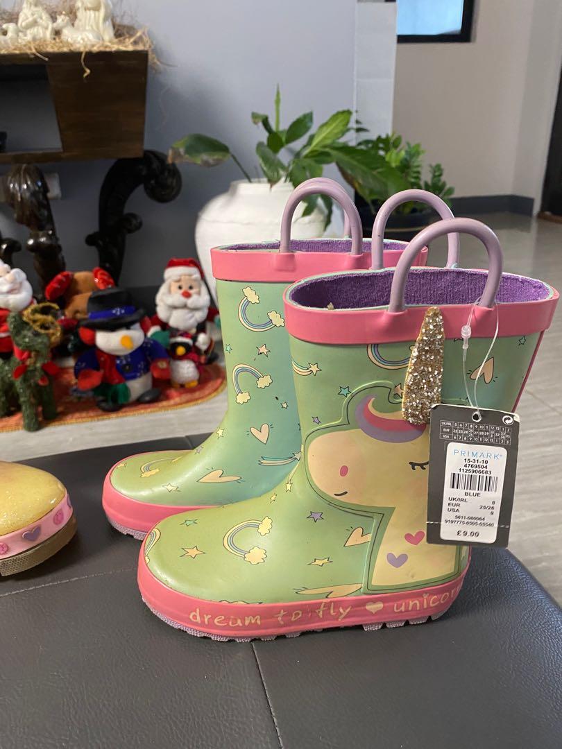 Wellies / Rain boots, Babies & Kids, Babies & Kids Fashion on Carousell