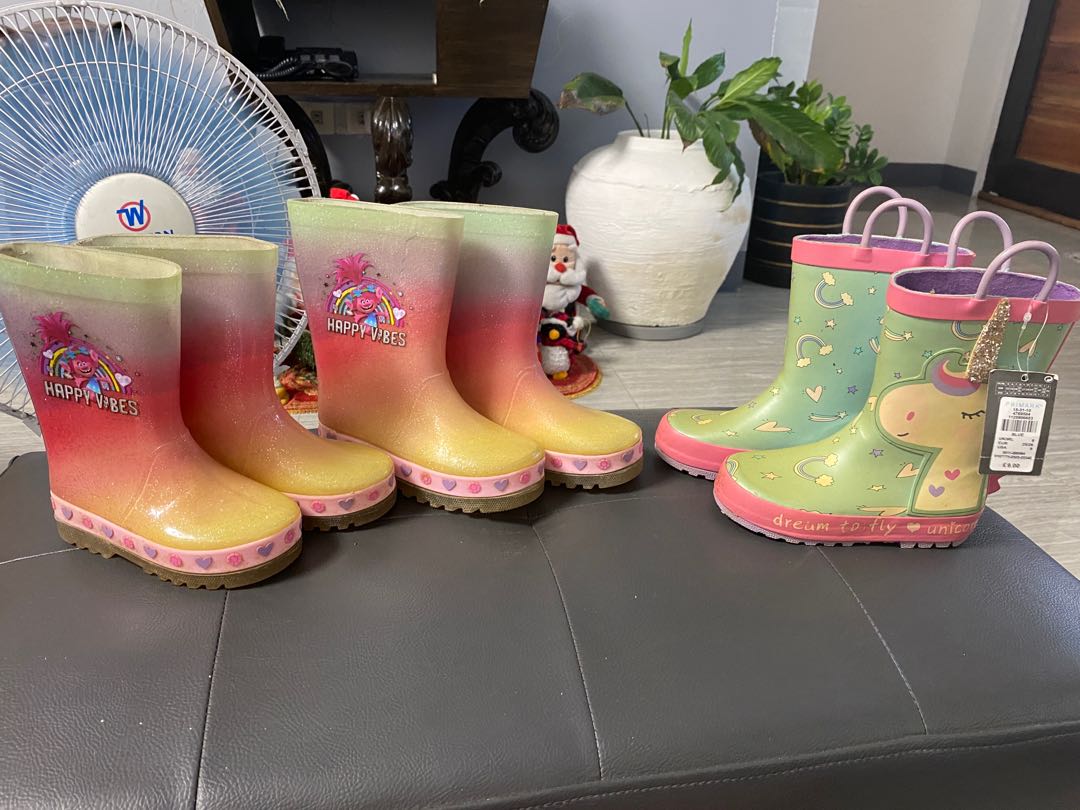 Wellies / Rain boots, Babies & Kids, Babies & Kids Fashion on Carousell