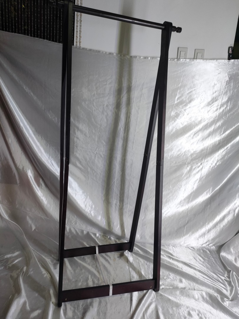 wooden hanging rack, Furniture & Home Living, Home Improvement ...