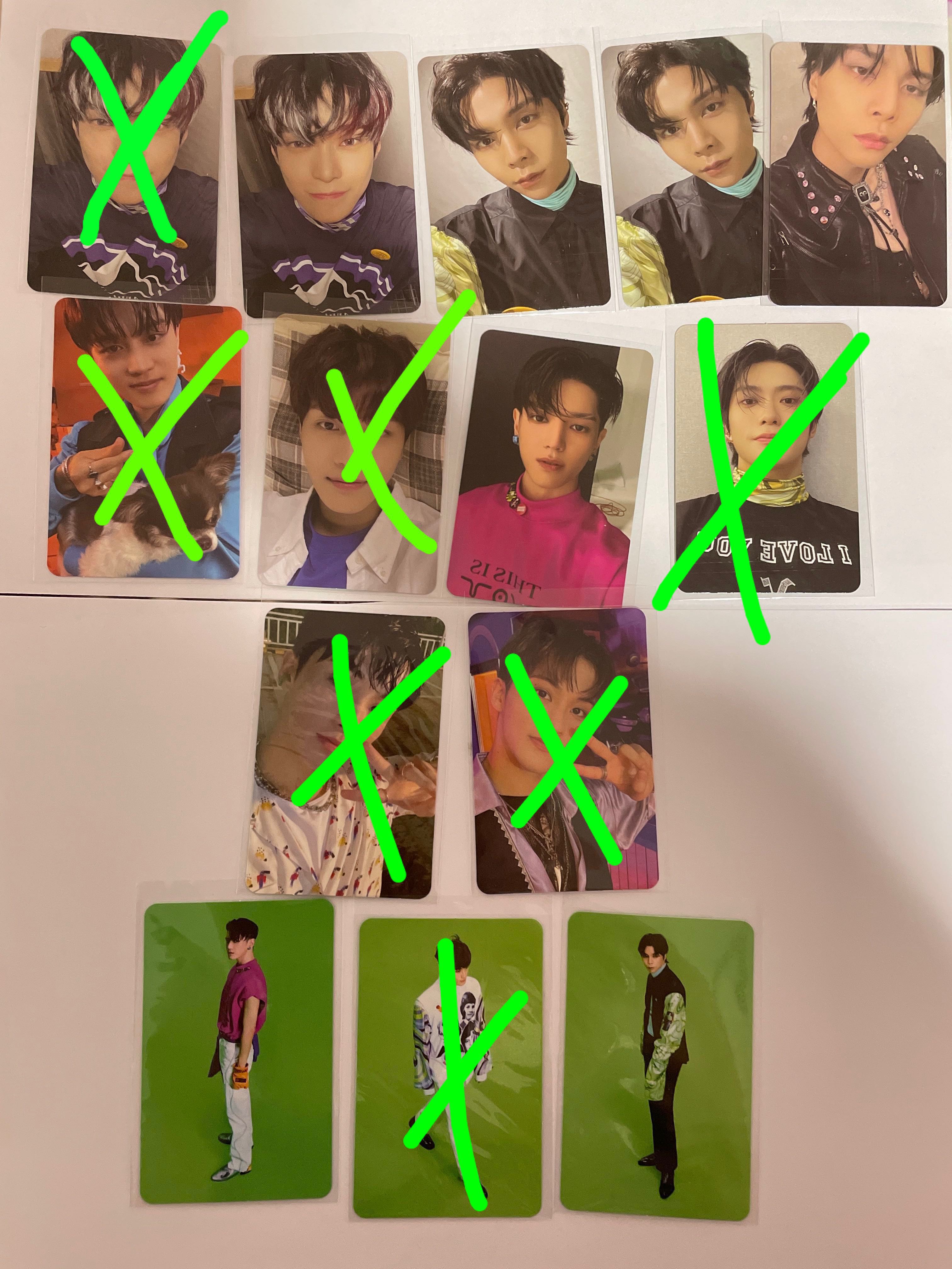 WTS NCT 127 STICKER PC - JAEHYUN, TAEYONG,MARK,DOYOUNG,JOHNNY, TAEIL ...
