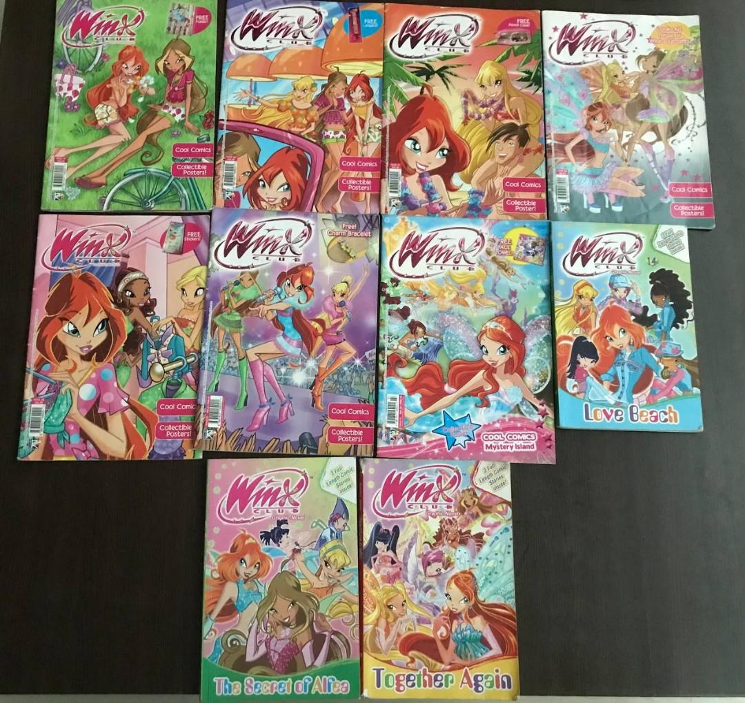 [wts] winx club magazine and comic books set, Hobbies & Toys, Books ...
