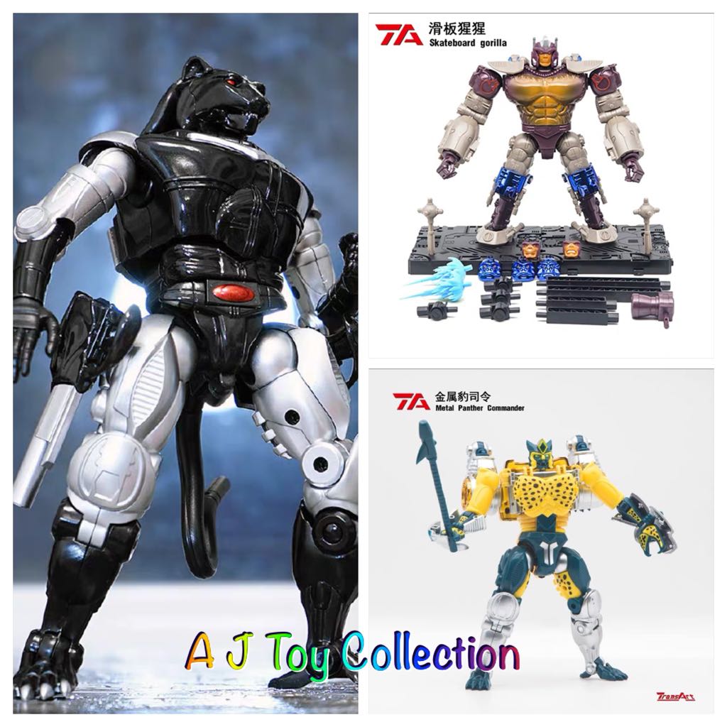 [ In Stock ] Transformers TransArt Toys BWM-02 Skateboard Gorilla ...
