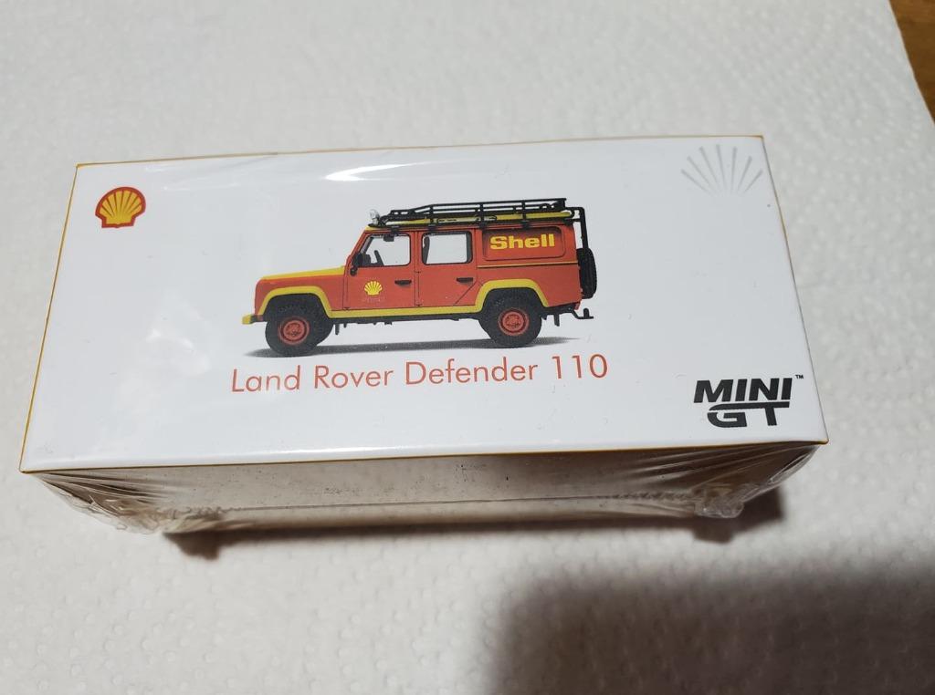 全新未開封 Tiny x Mini GT Shell Land Rover Defender 110, 興趣及遊戲, 玩具 & 遊戲類 ...