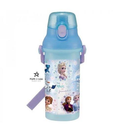 [日本製] Skater 銀離子Ag+抗菌直飲式 水樽 水壺 連背帶 480ml - Frozen Elsa Anna 冰雪奇緣, 兒童＆孕婦用品, 外出用品, 其他外出用品 - Carousell