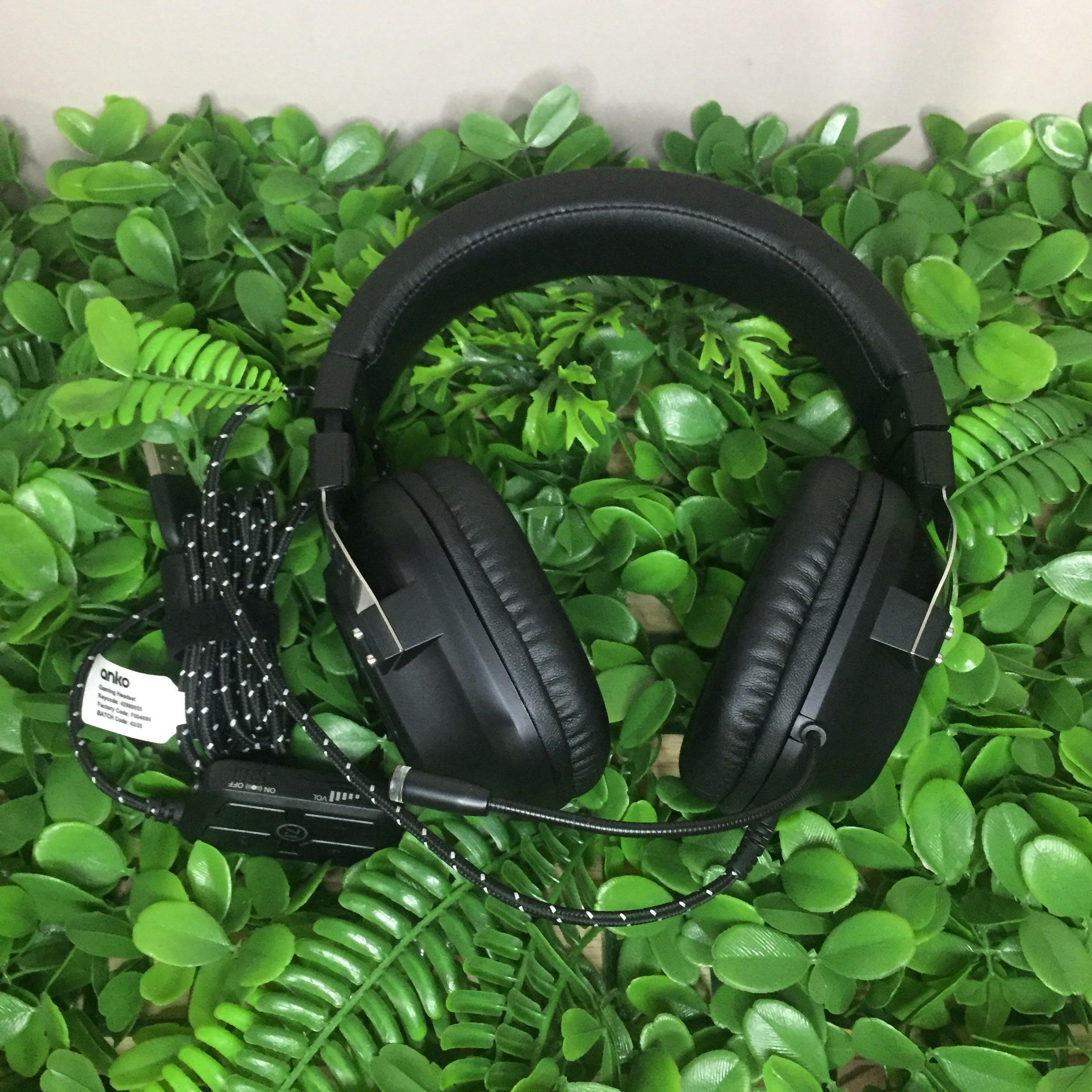 ANKO Gaming Vibration Headset with LED, Audio, Headphones & Headsets on ...