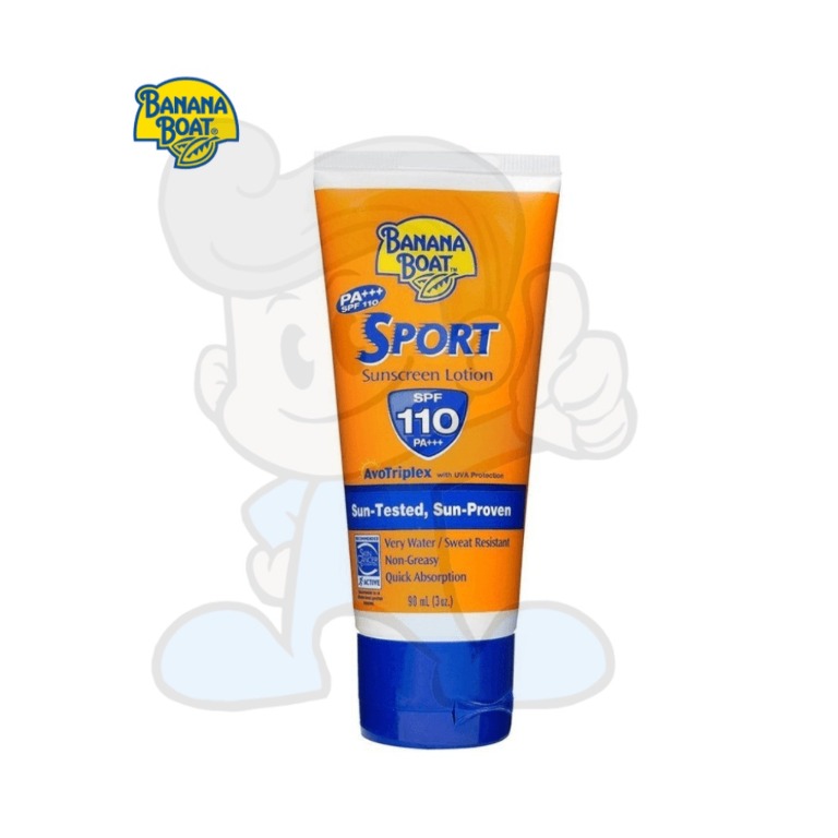 Banana Boat Sport Sunscreen Lotion SPF 110 - 90 ml, Beauty & Personal ...