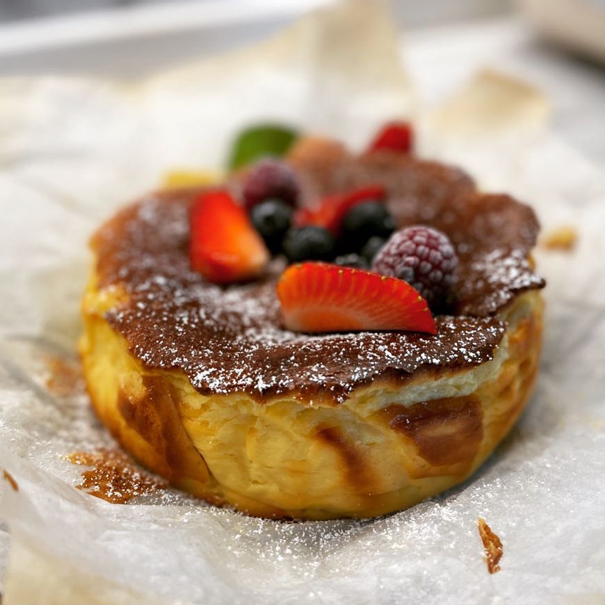 Basque burnt cheese cake, Food & Drinks, Homemade Bakes on Carousell
