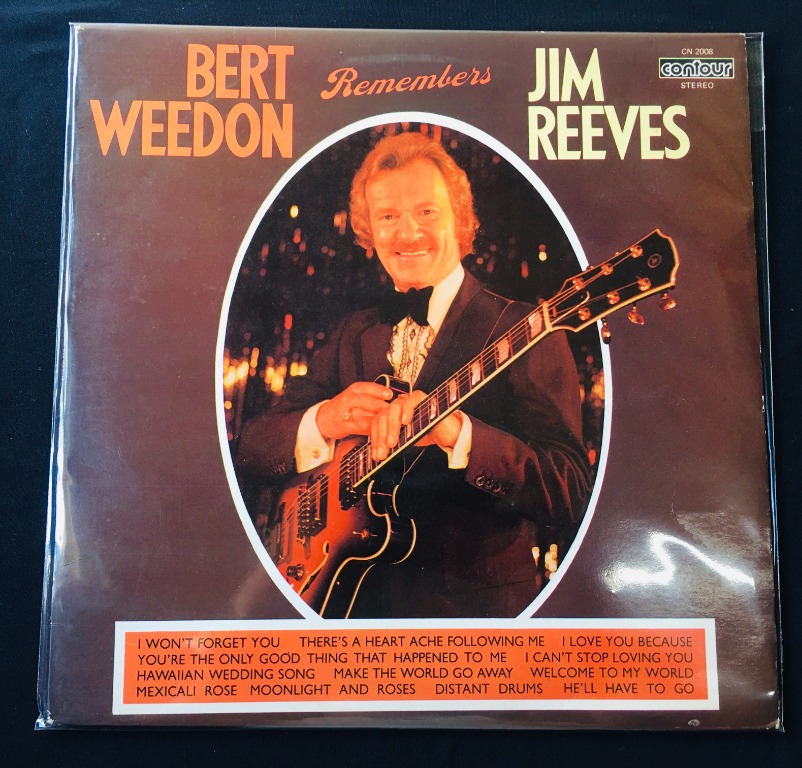 Bert Weedon Remembers Jim Reeves Vinyl, Hobbies & Toys, Music & Media ...
