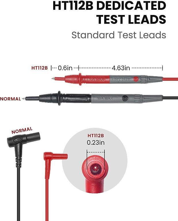 [BNIB] KAIWEETS (HT112B) Digital Multimeter Auto-Ranging 6000 Counts ...
