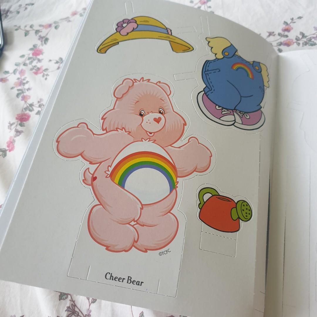Care Bears Paper Dolls, Hobbies & Toys, Toys & Games on Carousell