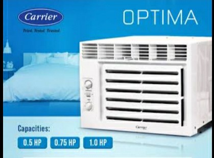 Carrier Window Type Aircon Optima, TV & Home Appliances, Air ...