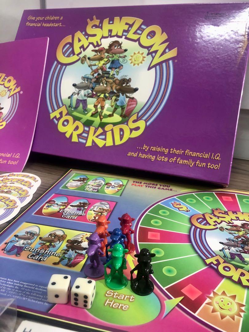 Cash Flow Board Game for Kids - Rich Dad Poor Dad by Robert Kiyosaki ...
