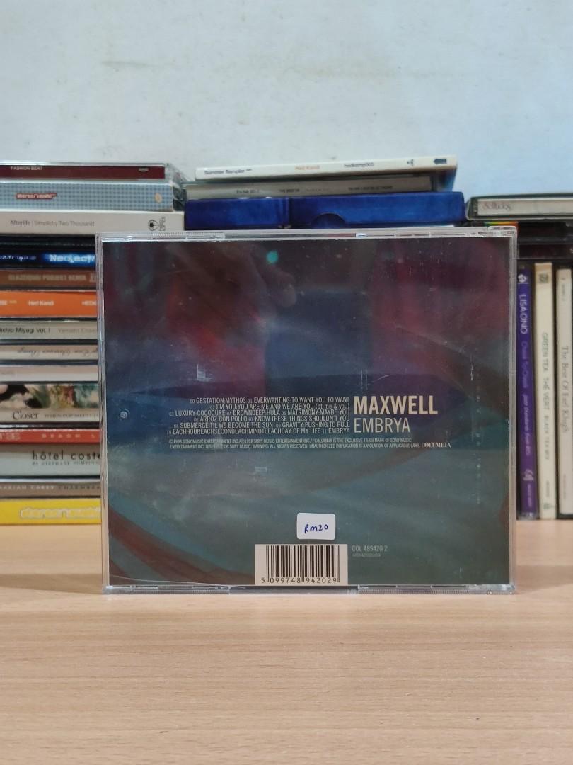 (CD) Maxwell Embrya, Hobbies & Toys, Music & Media, CDs & DVDs on Carousell
