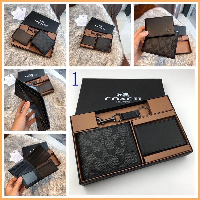 Coach Wallet Set, Men's Fashion, Watches & Accessories, Wallets & Card ...