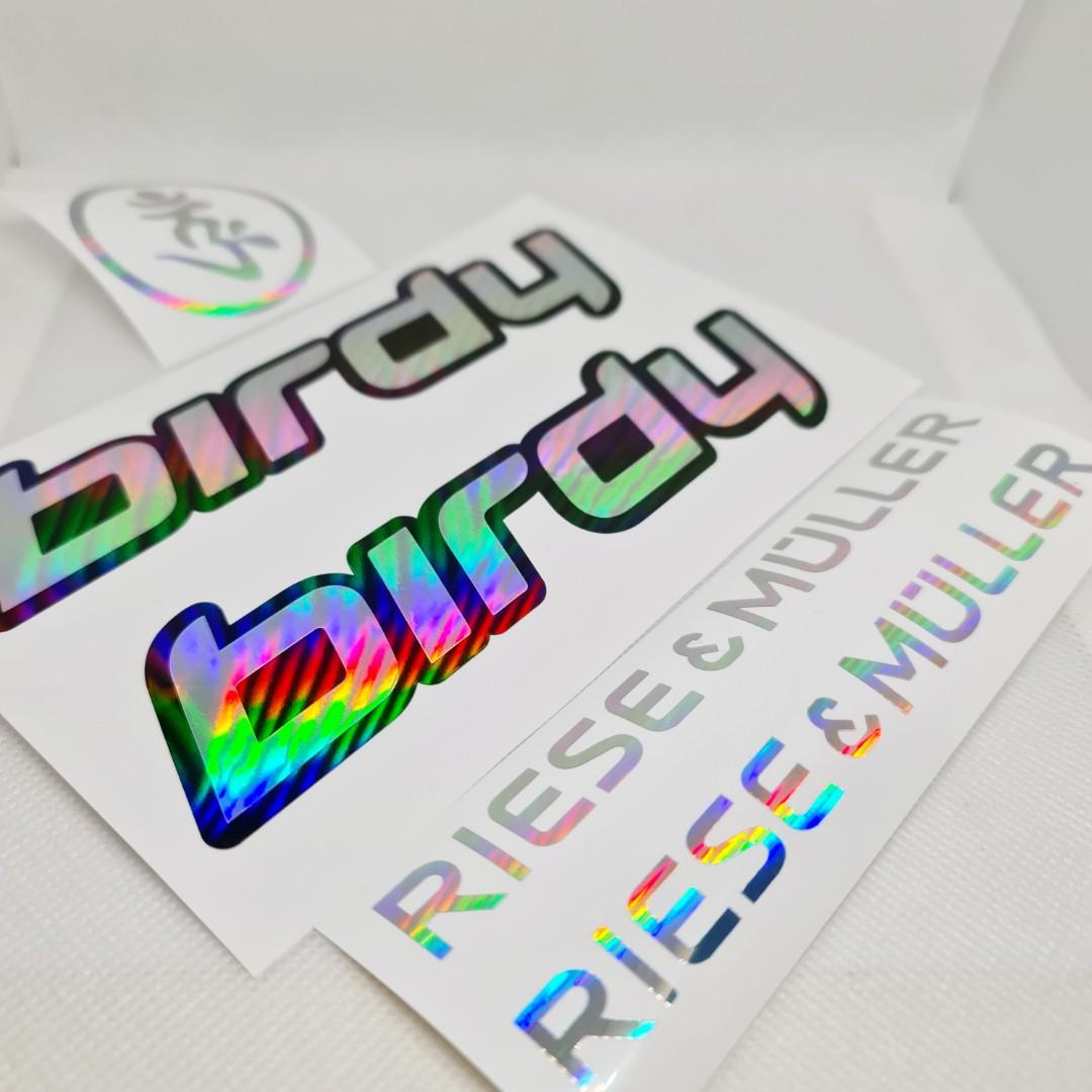 Customised Birdy Stickers Decal, Sports Equipment, Bicycles & Parts ...